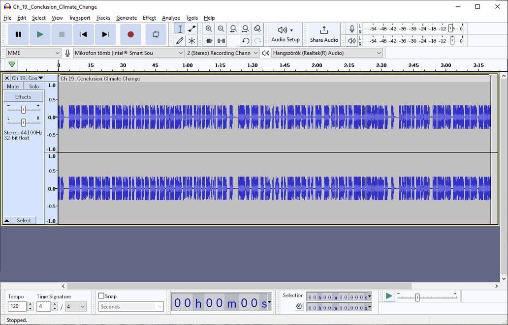 How to Correct Audio Files in Audacity to Match Specific Parameters