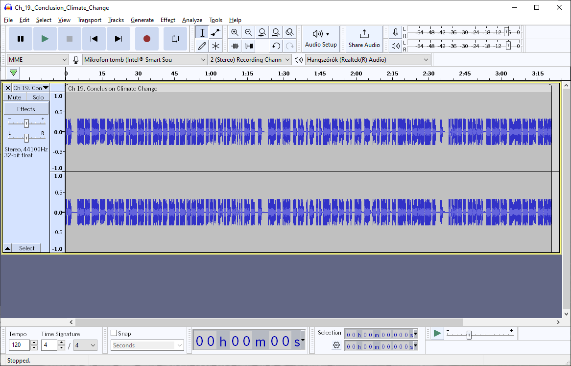 How to Correct Audio Files in Audacity to Match Specific Parameters