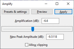 How to Correct Audio Files in Audacity to Match Specific Parameters